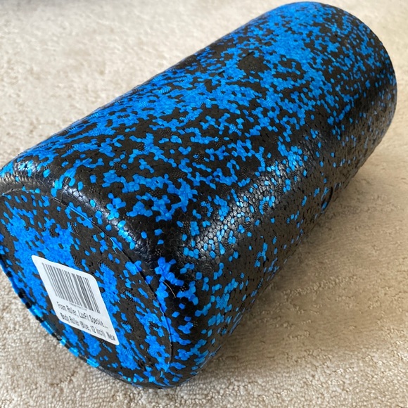 LuxFit | Other | Luxfit Blue Speckle Foam Body Roller 2 Fitness Yoga ...